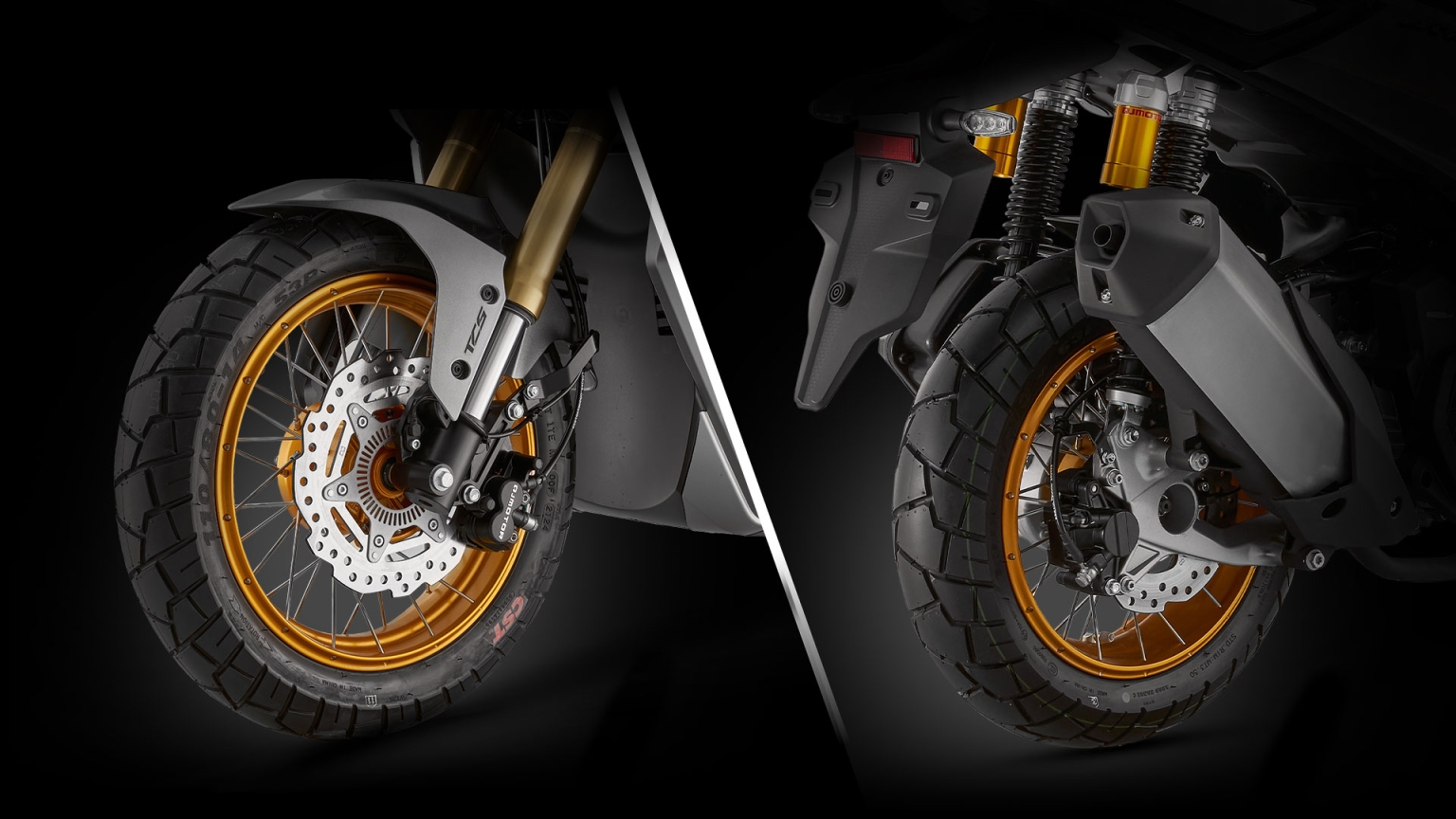 NEW ATR 125 ABS / TCS Off-Road USD Aluminum Case - QJMOTOR